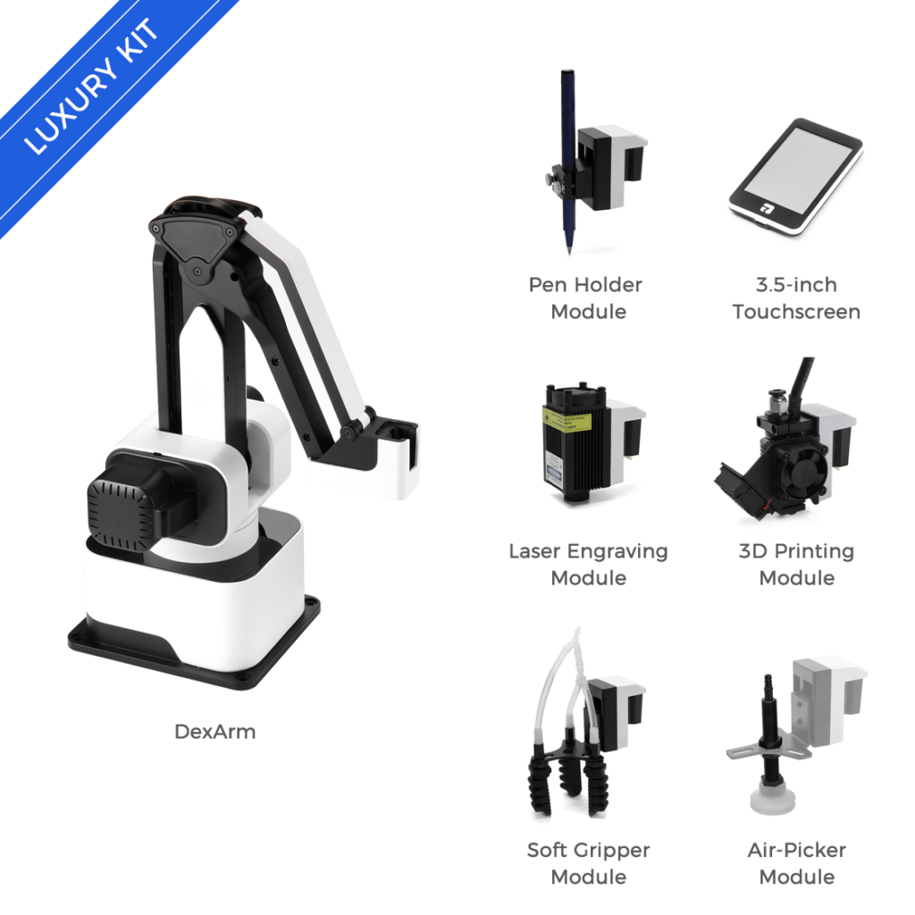 DexArm | All-in-1 Desktop Robot Arm – RobotIA